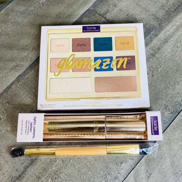 tarte | Makeup | New Tarte Eye Makeup Bundle Eyeshadow Palette And ...